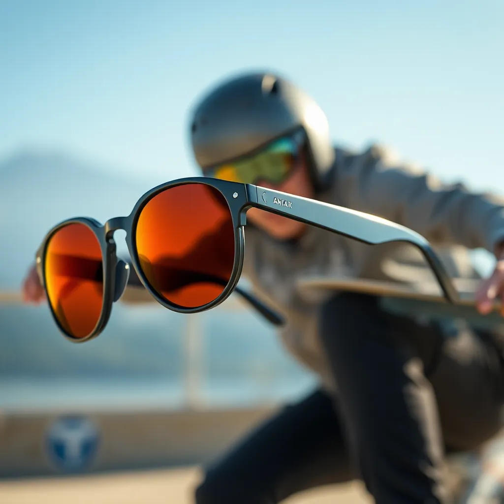 Affordable Wraparound Sunglasses for Skateboarders