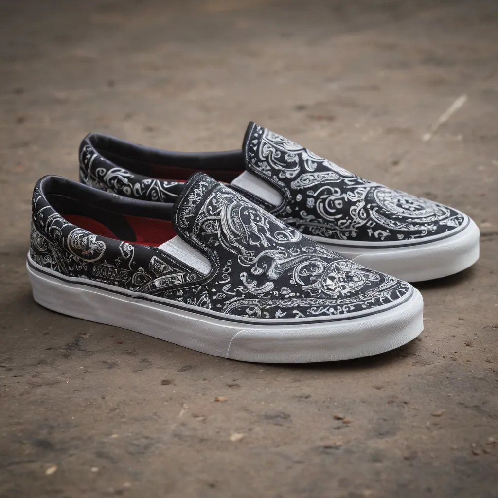 The Timeless Appeal of Bandana Classic Slip-On Vans