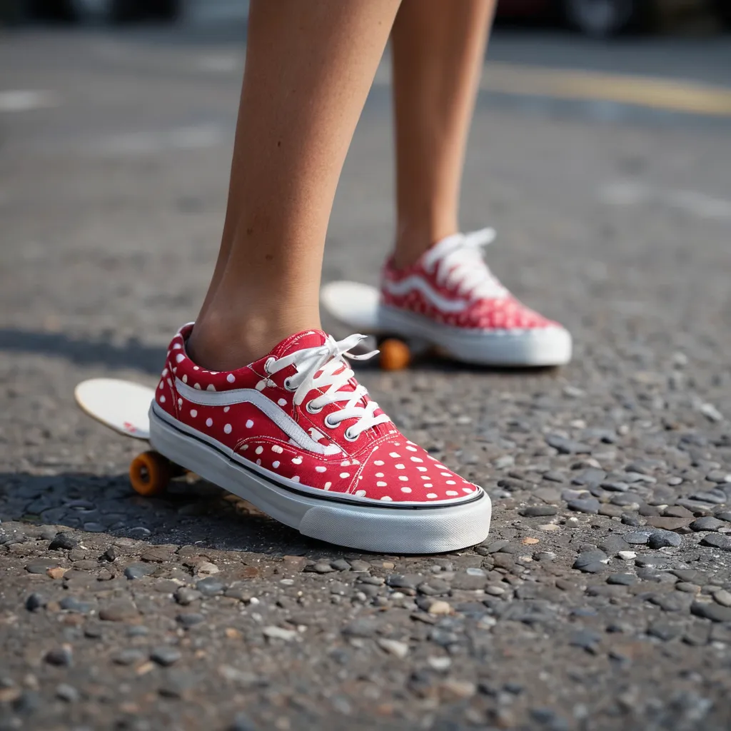 The Cultural Impact of Polka Dot Vans in Skateboarding