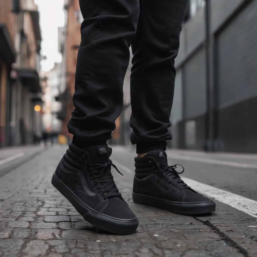 The Ultimate Guide to All Black Vans for Men