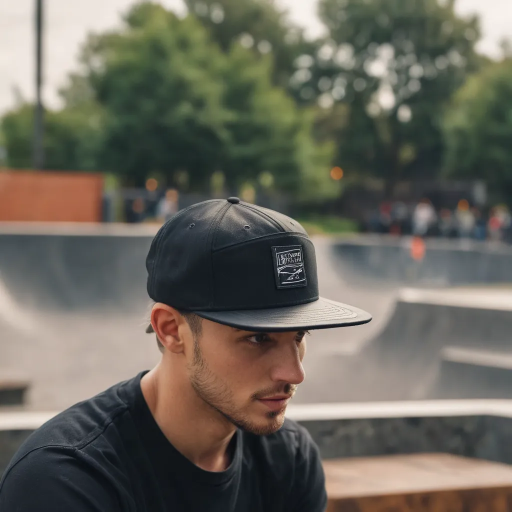 The Black Strap Back Hat: A Skateboarding Must-Have