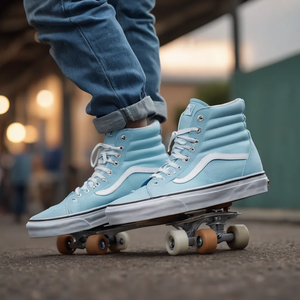 Light Blue High Top Vans: A Skate Culture Icon