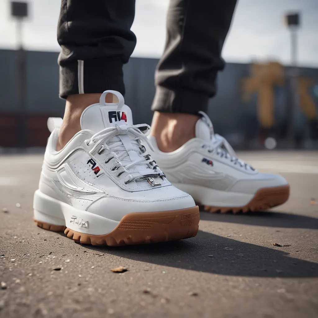Analyzing the Fila Disruptor Premium White Shoe