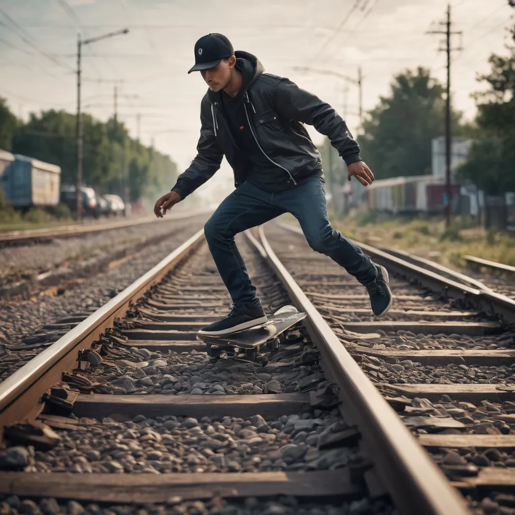Train Skating: Blending Movement and Technique